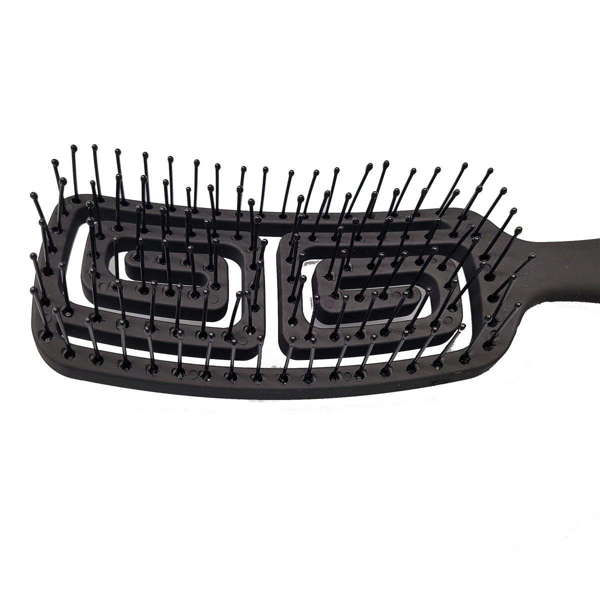 "Extreme Vented Flex" Small Contoured Styling Brush (Nylon) – Pink Pewter